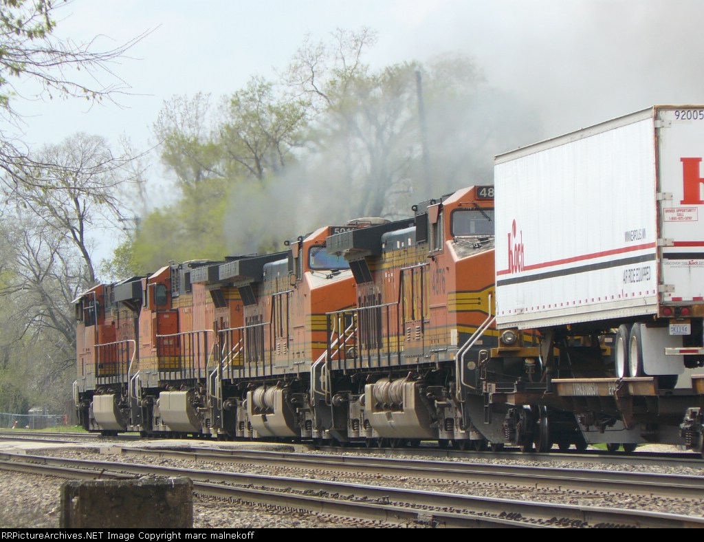 BNSF 4876
